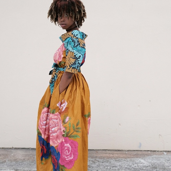 veroex | Dresses | African Ankara Print Woman Maxi Dress | Poshmark